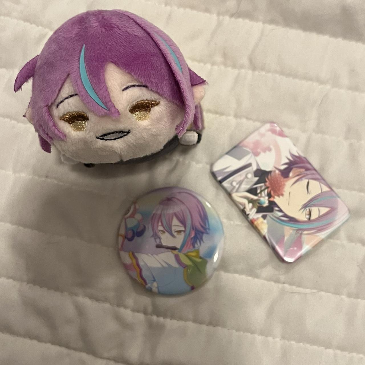 Rui Kamishiro plush + pins wxs pjsk project sekai... - Depop