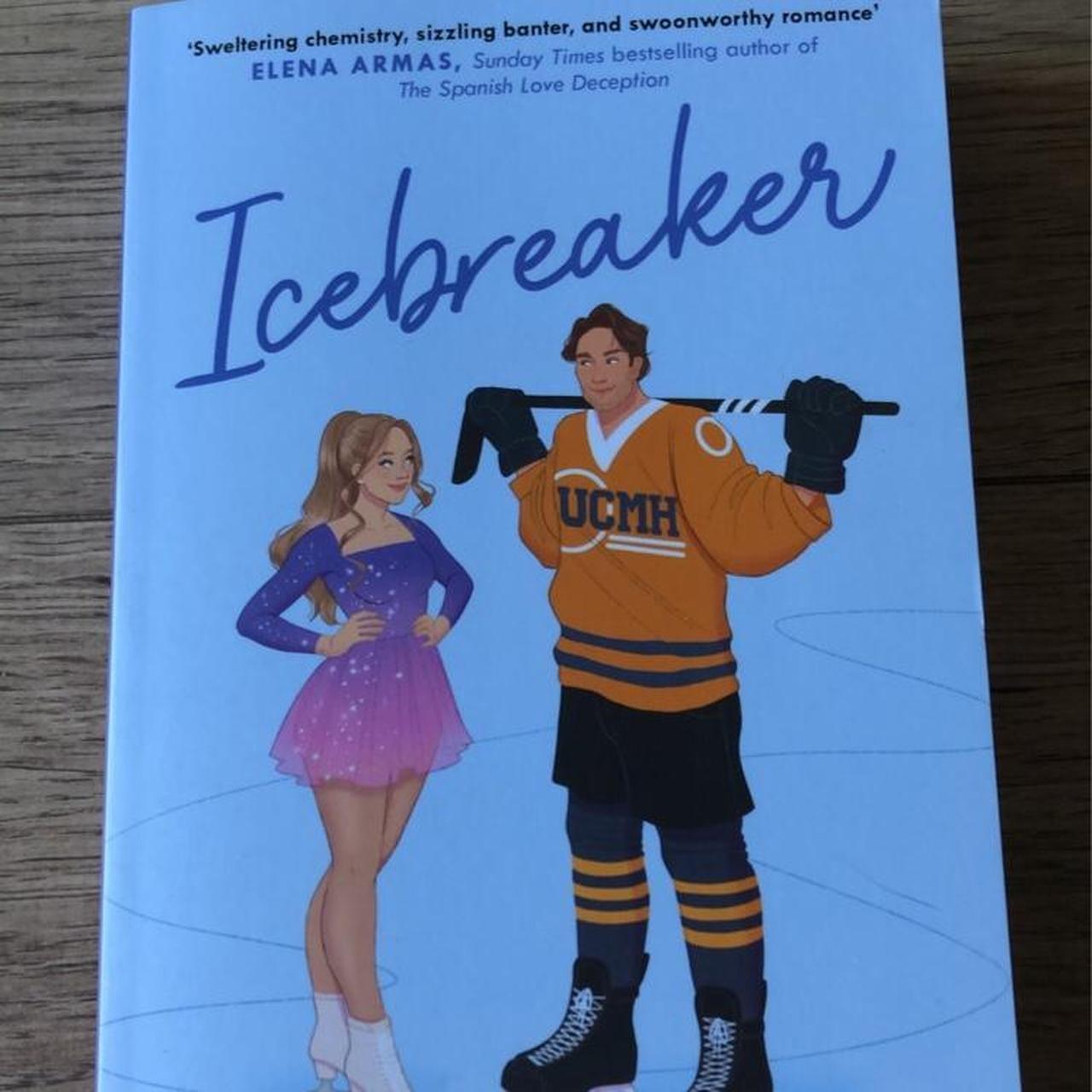 Icebreaker by S.A. Chin, a YA book with a hockey... - Depop