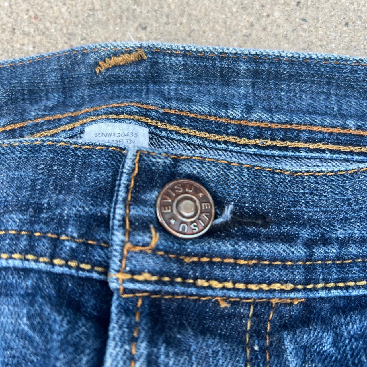 Super tuff baggy Evisu jeans this is a really old... - Depop