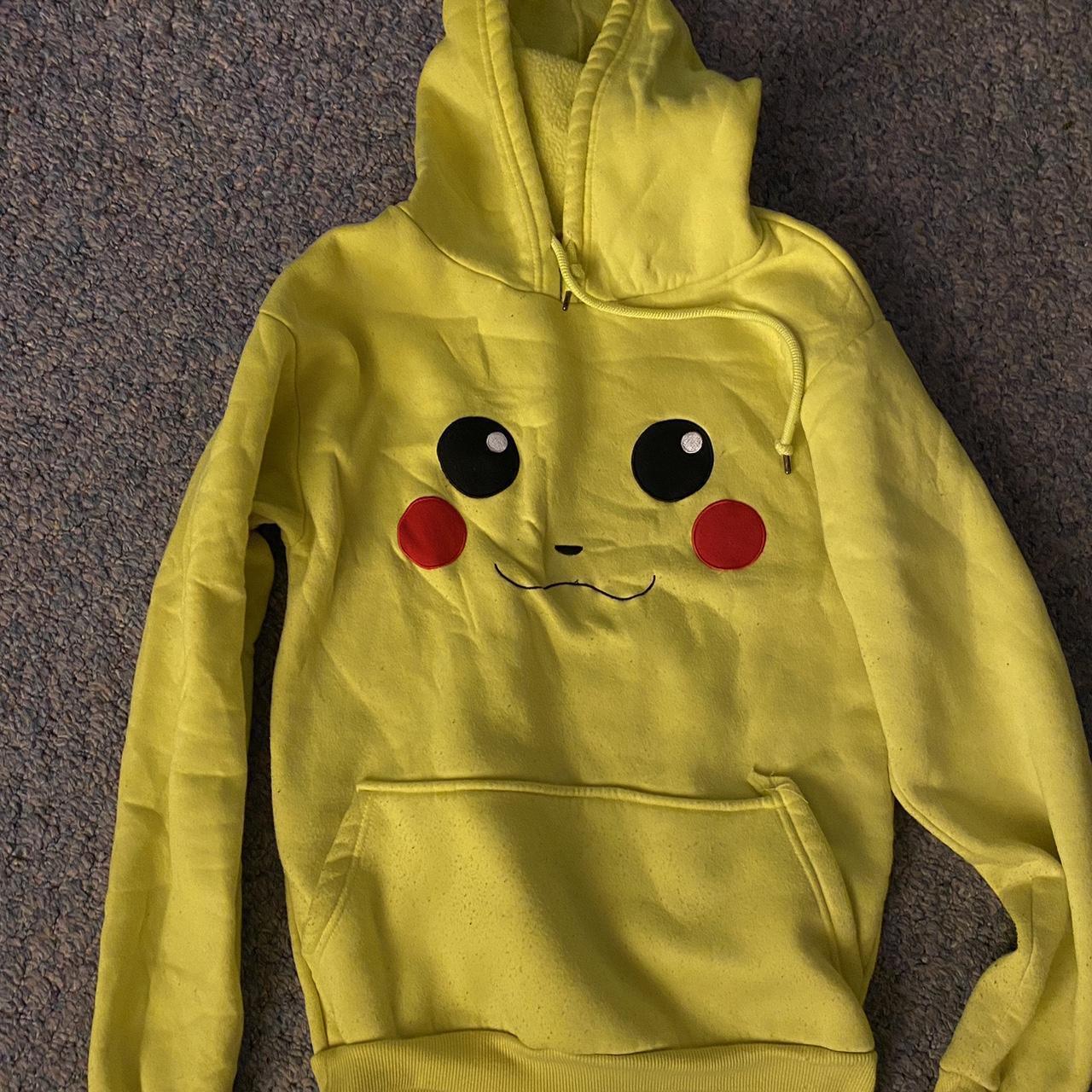 Pokémon Women's Yellow Jumper | Depop