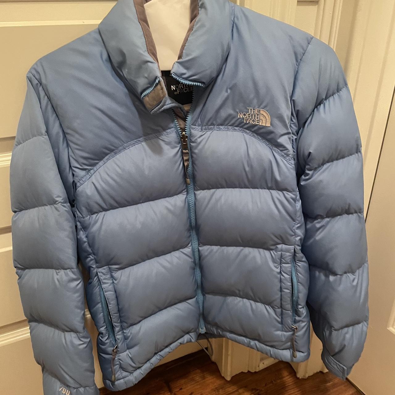 Blue north face puffer North Face 700 No... - Depop