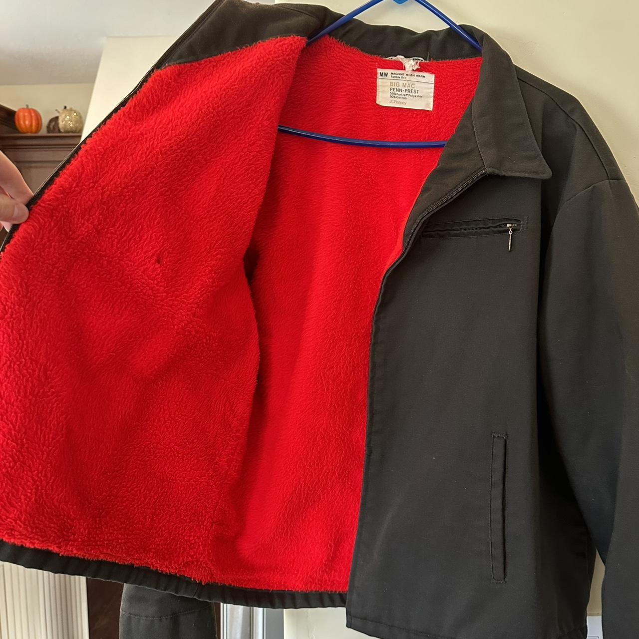 Rare Vintage boxy fit jacket - JC Penney - grey with... - Depop