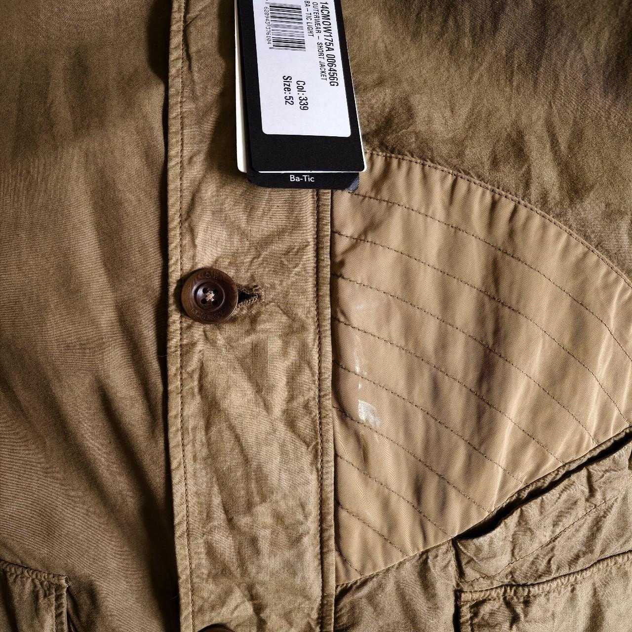 C.P. Company Lead Grey (khaki)Ba-Tic Light Jacket sz... - Depop