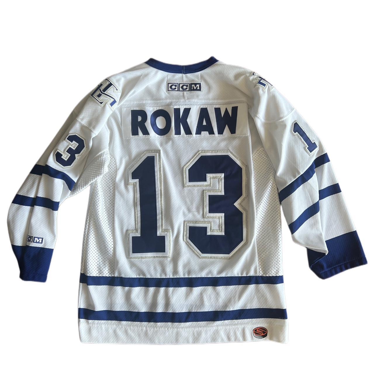 Toronto Maple Leafs Rokaw Hockey Jersey Size... - Depop