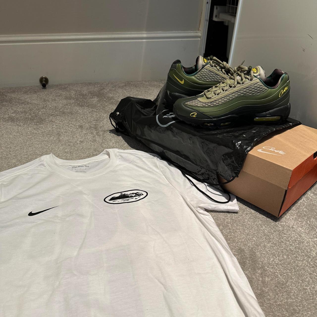 Corteiz 95s "Gutta Green" Size UK 7.5 DO NOT BUY... - Depop