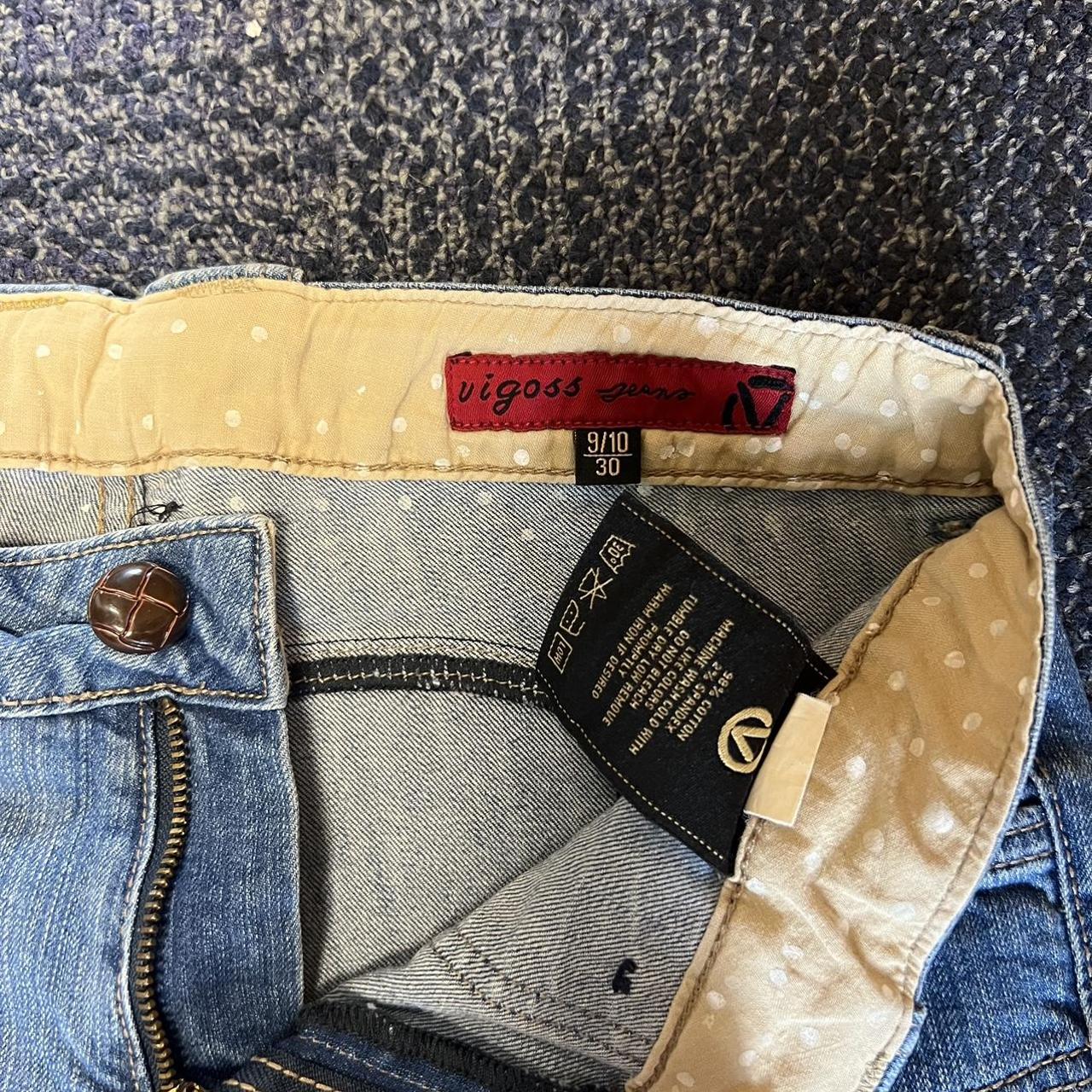 vigoss jeans- super cute and flattering! only... - Depop