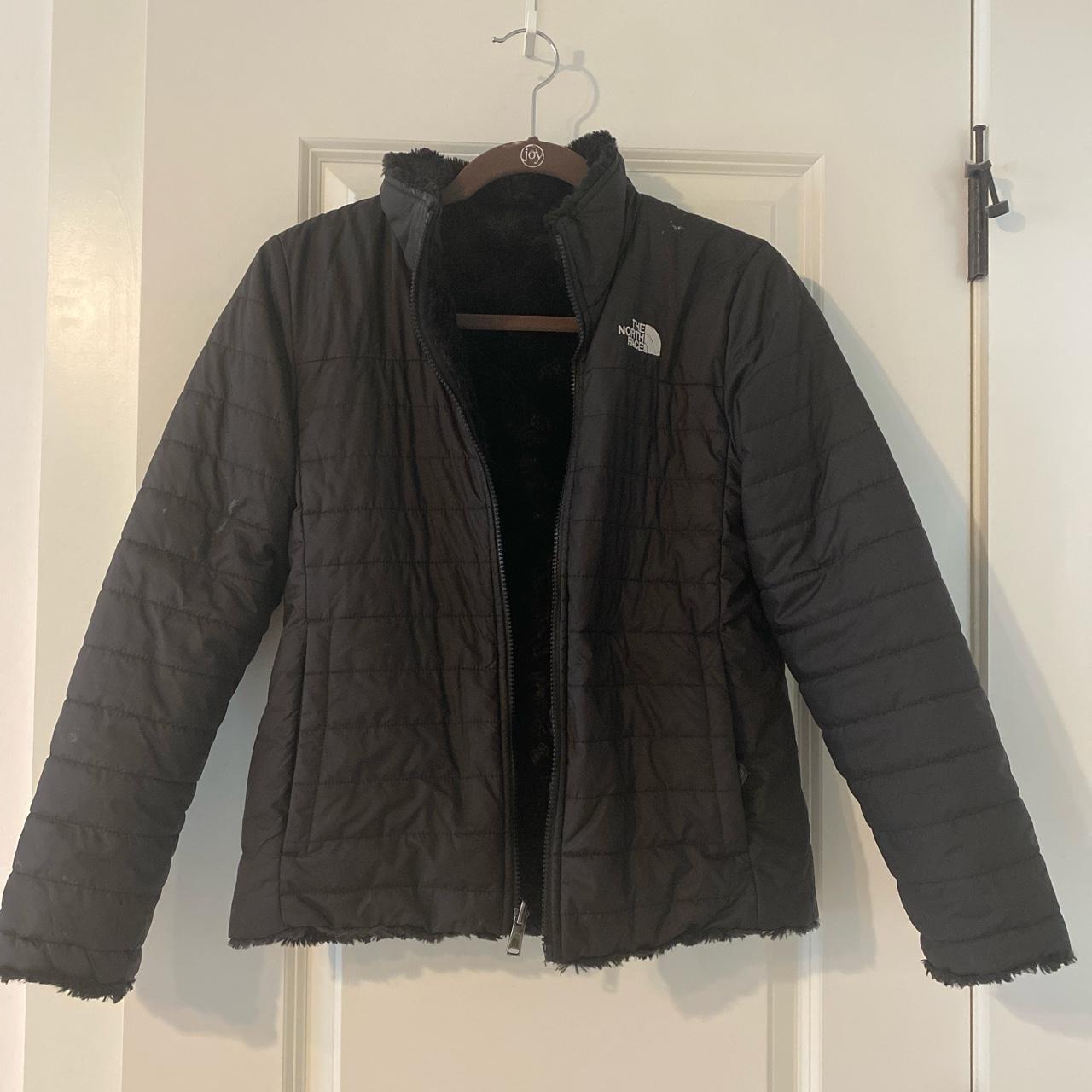 North Face Black Jacket!!! size small -so perfect... - Depop
