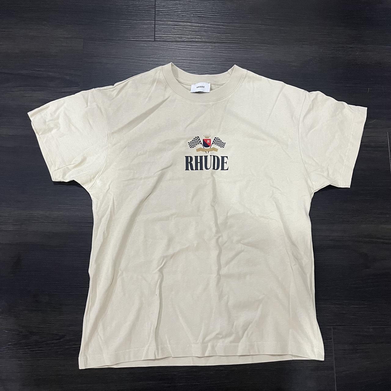 rhude tee will take offers - Depop