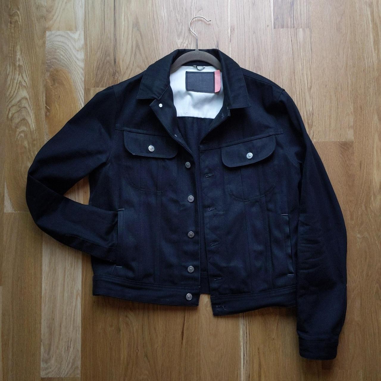 Acne Studios Men's Black Jacket | Depop