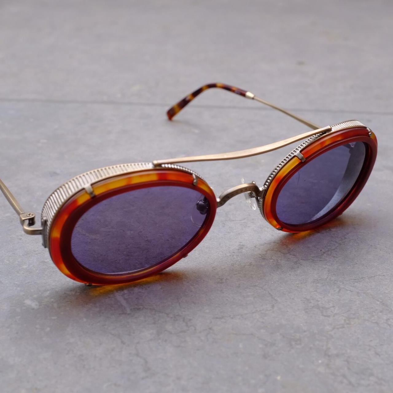 Matsuda 2871H Titanium Gold Turtle Shell Frames. New. - Depop