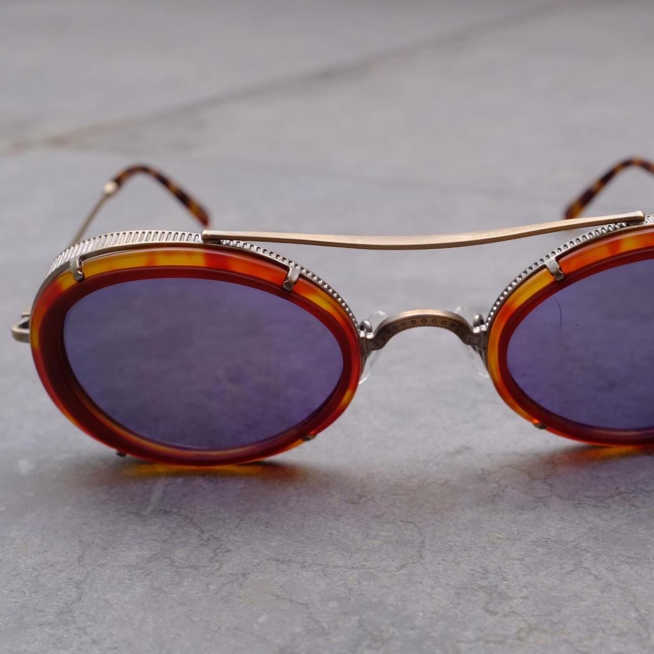 Matsuda 2871H Titanium Gold Turtle Shell Frames. New. - Depop