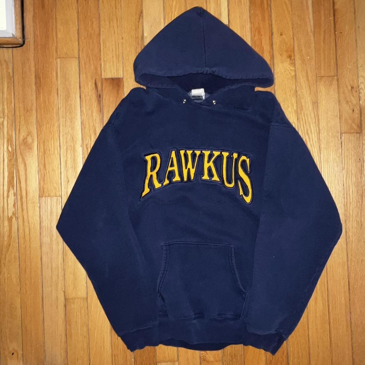 Vintage Rawkus Hoodie - Rawkus records hoodie - in... | Depop