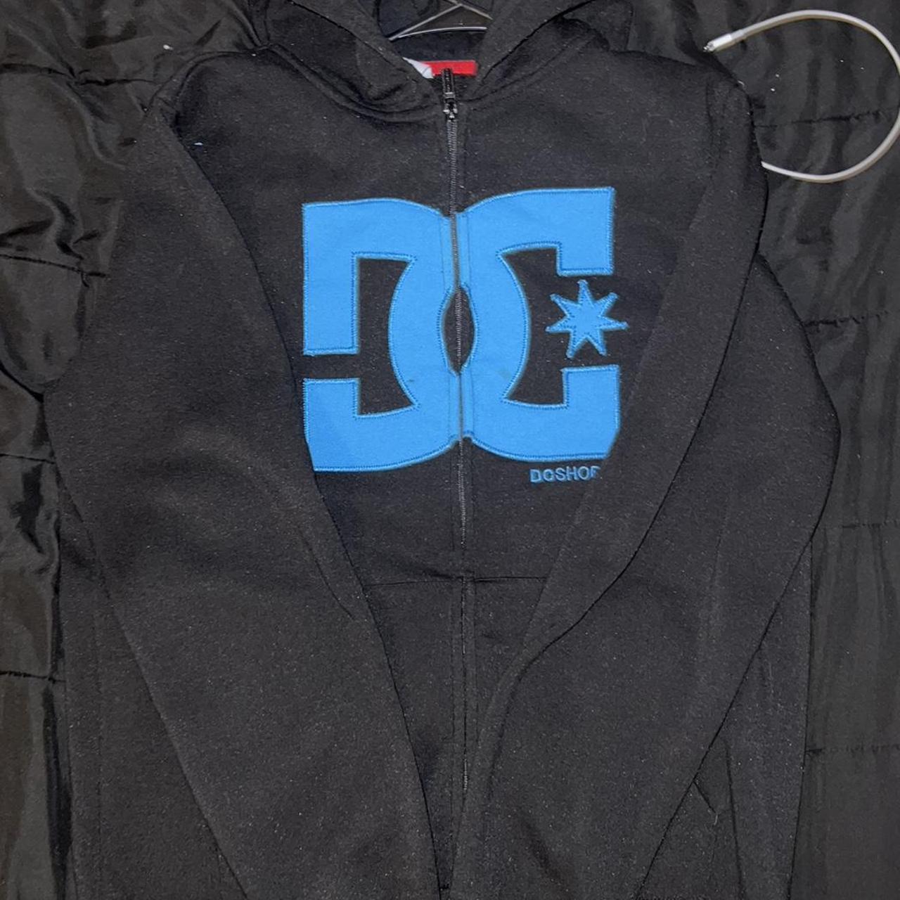 Super sick blue big logo dc zip up This is one of my... - Depop