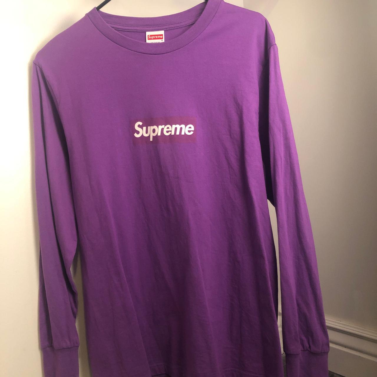 Supreme Men's Purple Shirt | Depop
