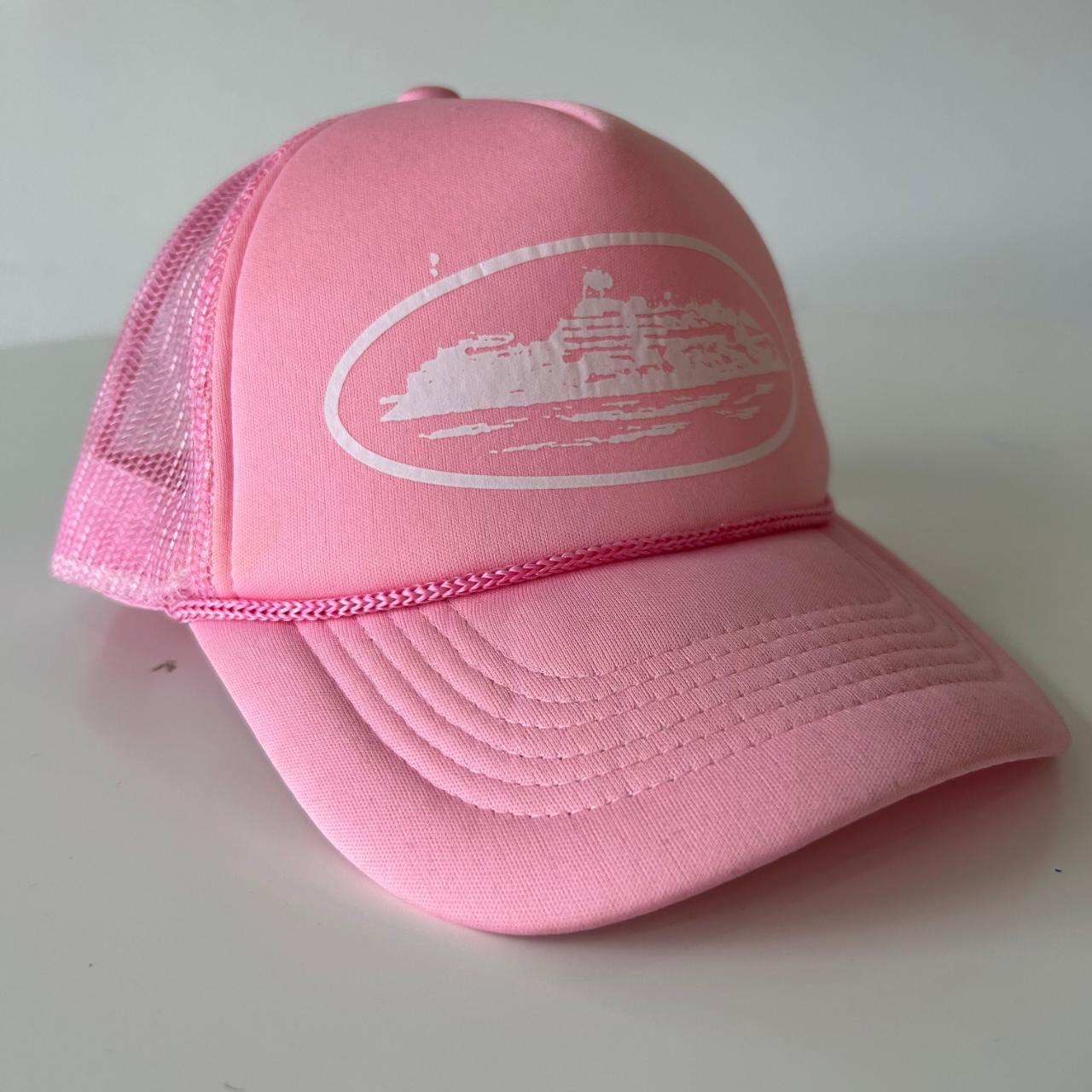 CRTZ / Corteiz Pink Logo Adjustable Hat great... - Depop