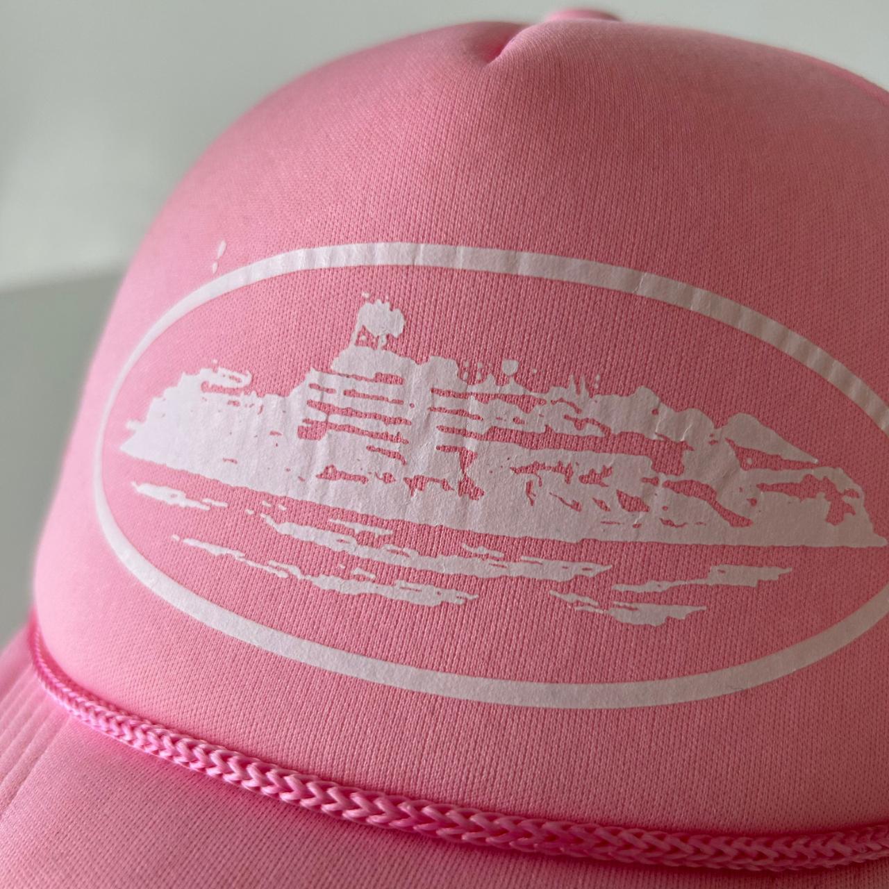CRTZ / Corteiz Pink Logo Adjustable Hat great... - Depop