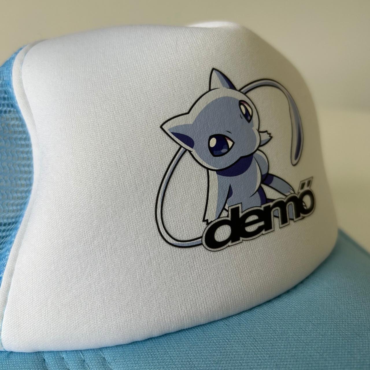 Demo Mew / Pokémon Logo Y2K Adjustable Hat great... - Depop