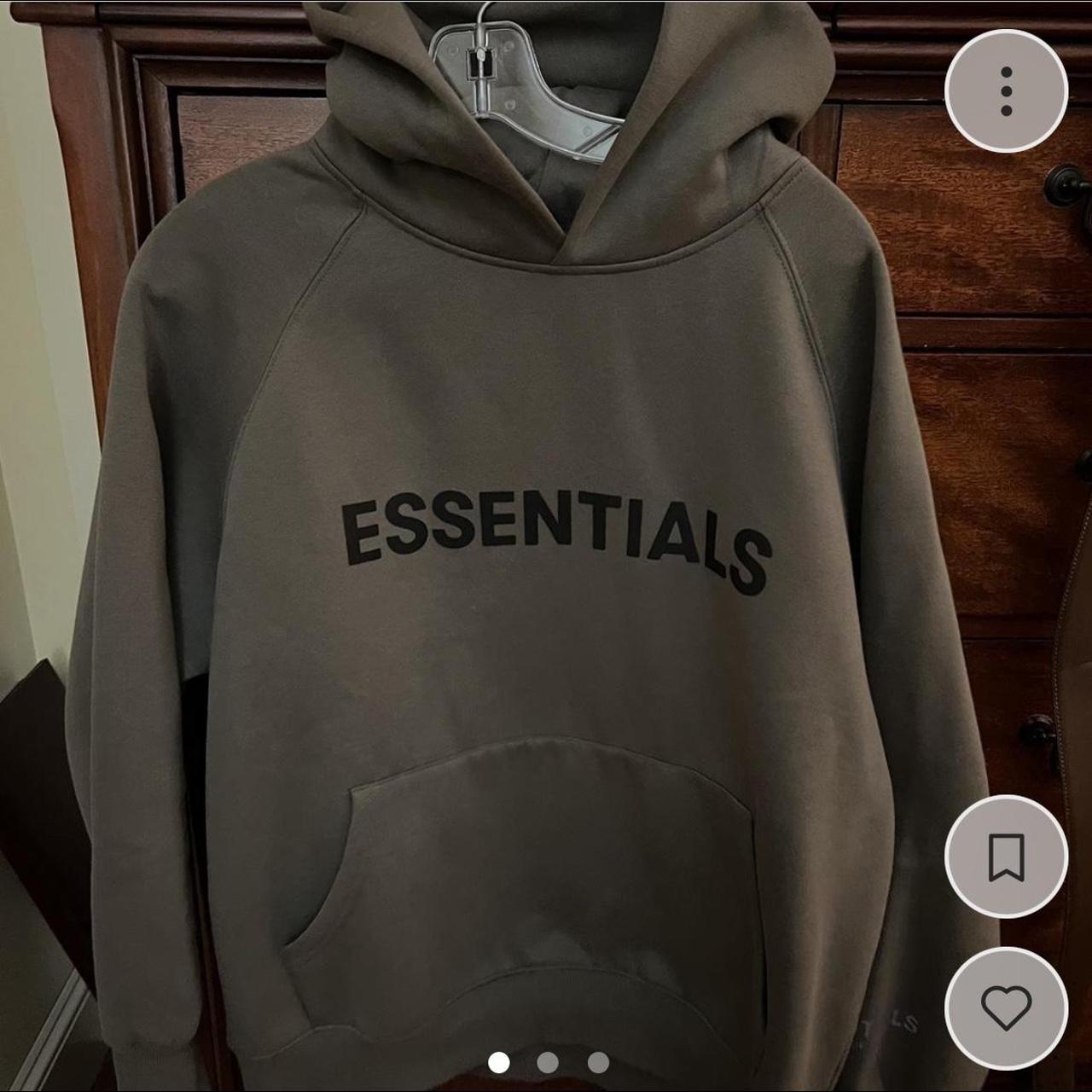 Great Quality Essentials Hoodie no Stains No rips - Depop