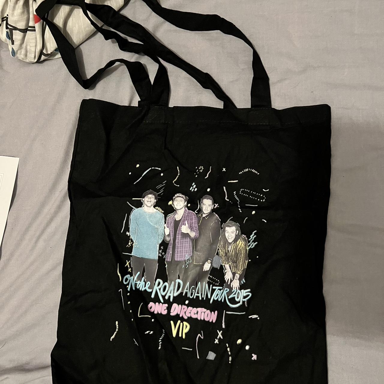Official One Direction tote bag, received with a VIP... - Depop