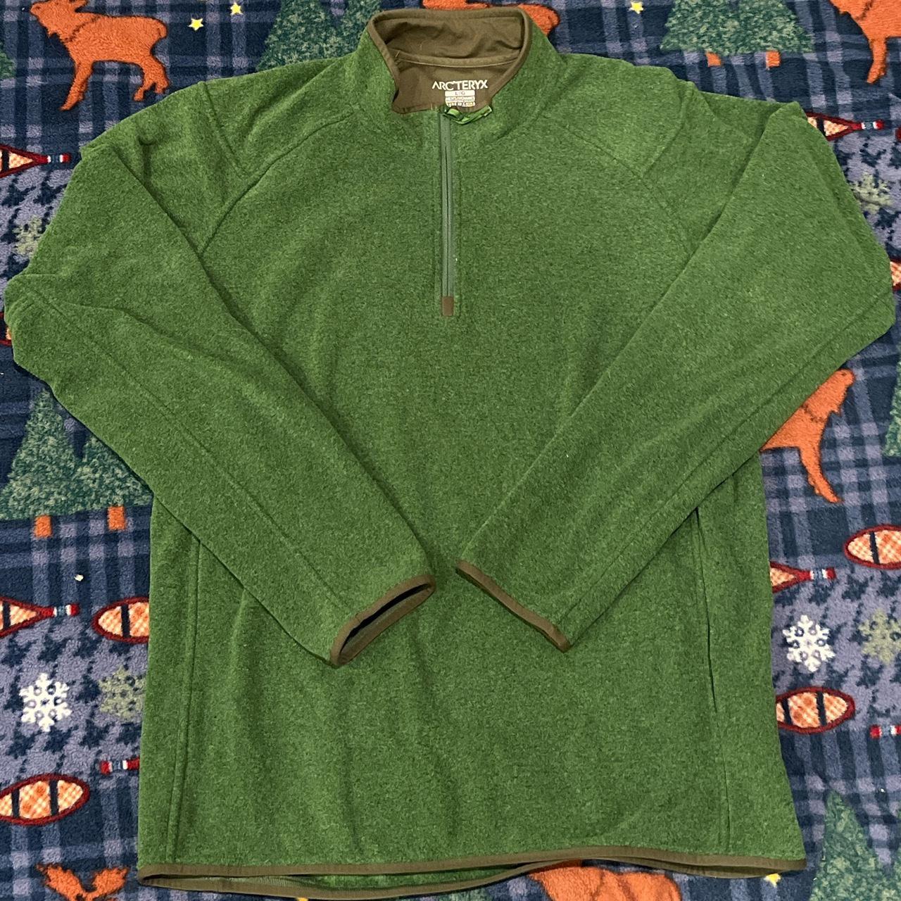 Green Arcteryx Fleece (Size:L) By Arc’teryx - Depop