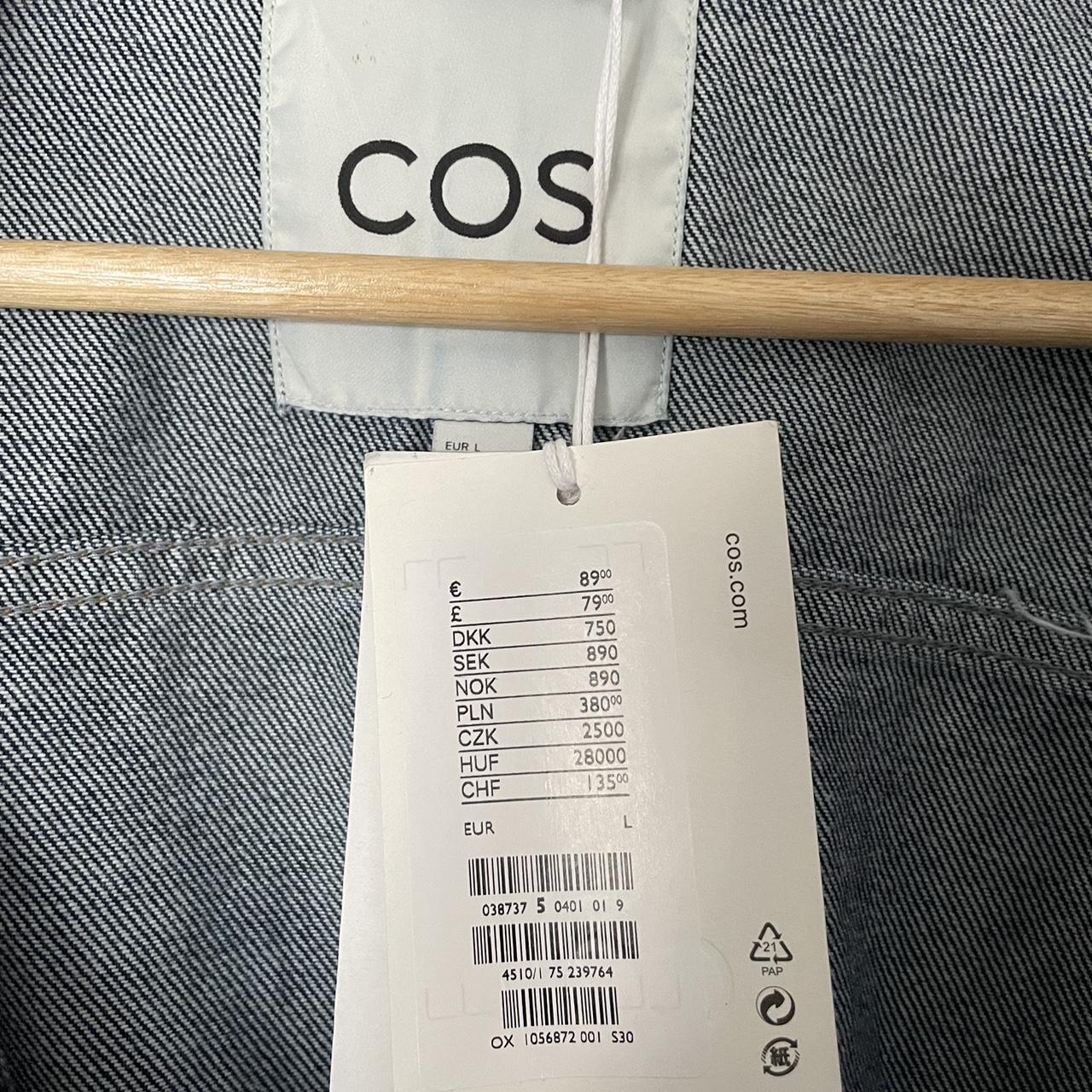 COS Denim Jacket - Size L Never worn, still has... - Depop