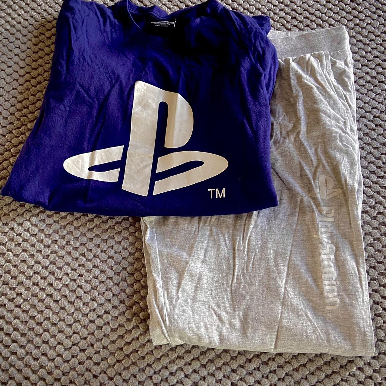 Long sleeve playstation pyjamas in perfect... - Depop