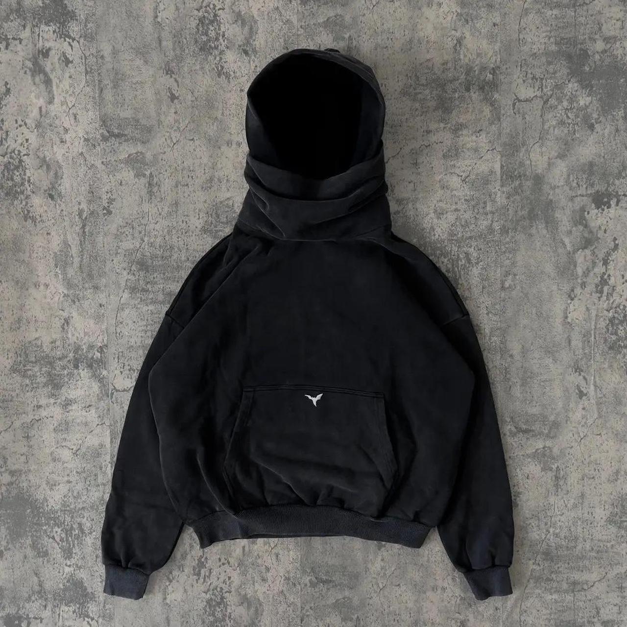 Black masked hoodie - Send offers - FASTEST SHIPPING... - Depop