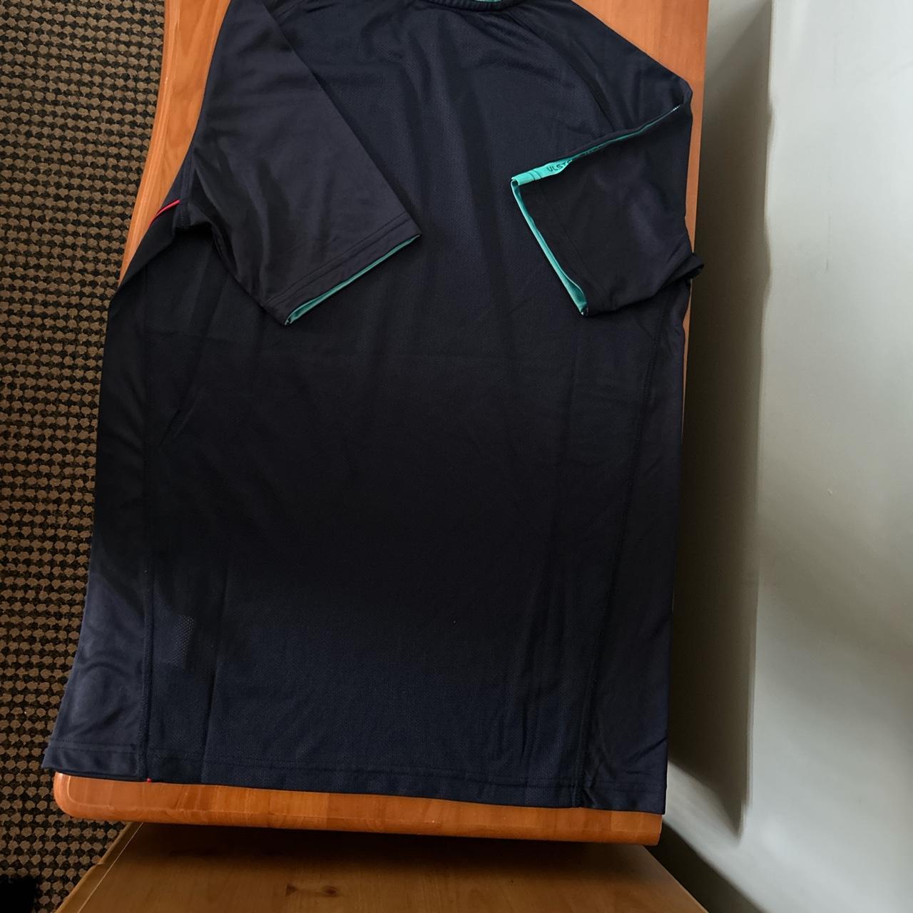 Navy kingspan ulster rugby T shirt worn once - Depop