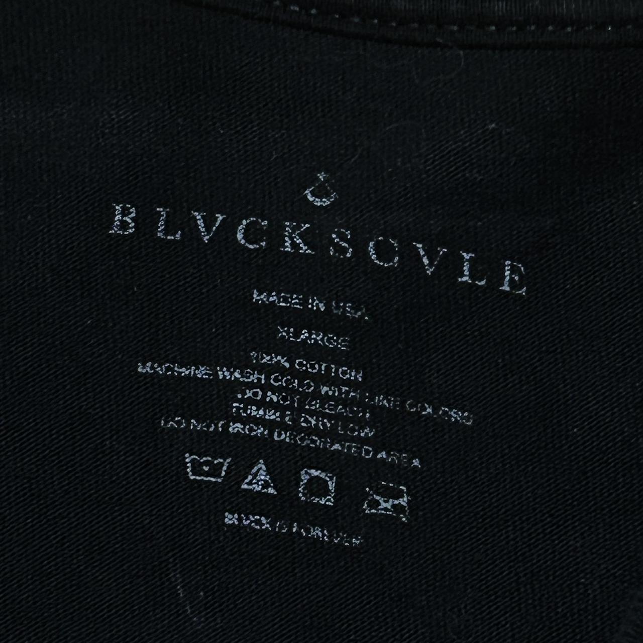 Sick Blvck clothing 2,000’s skateboarding tee Size XL - Depop