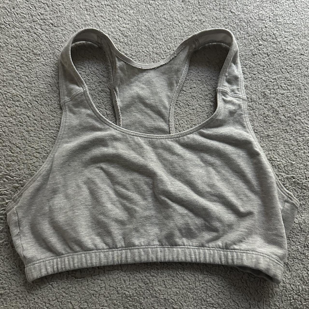 Women's Grey Bra | Depop