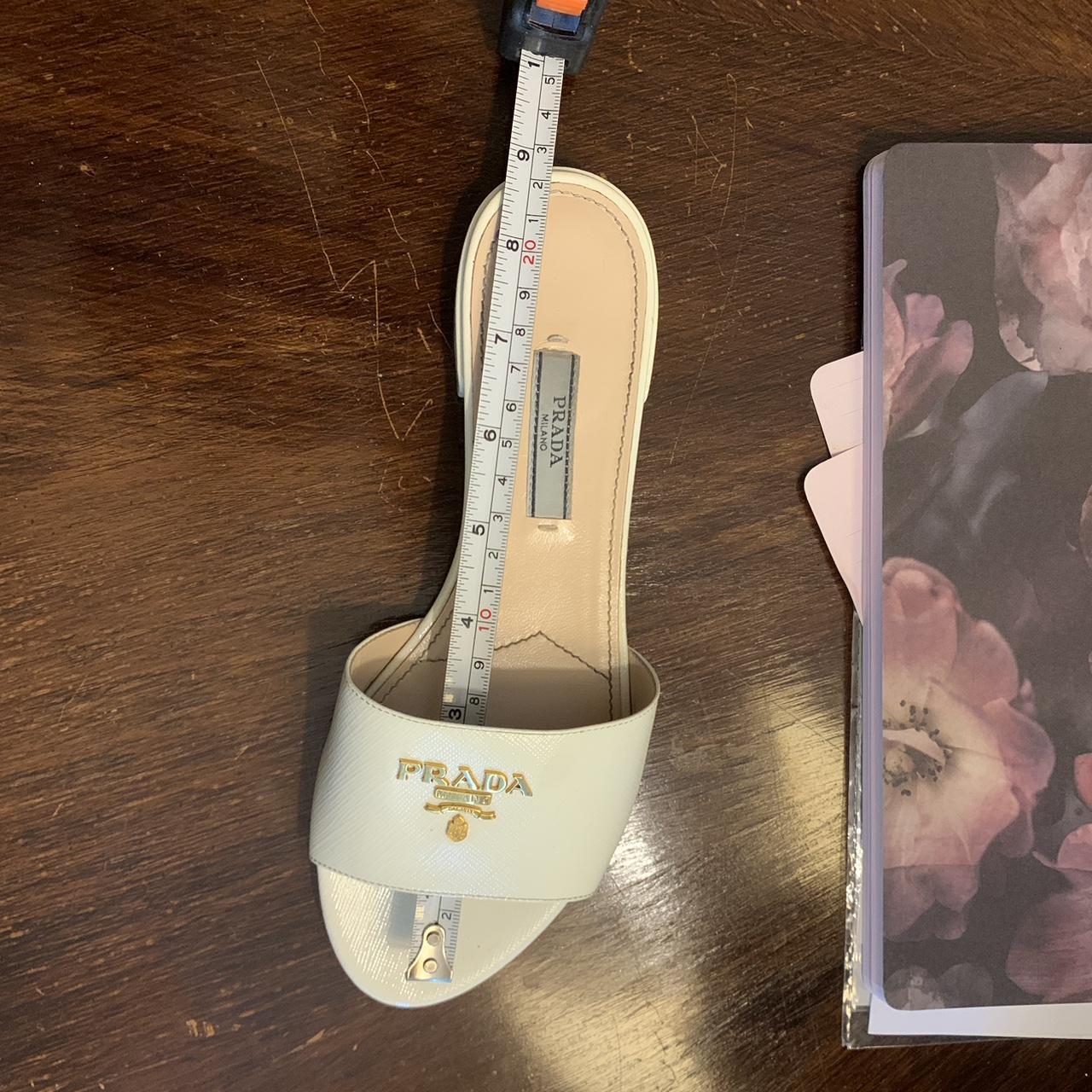 Authentic Prada flat slides (as is) Retail Price is... - Depop