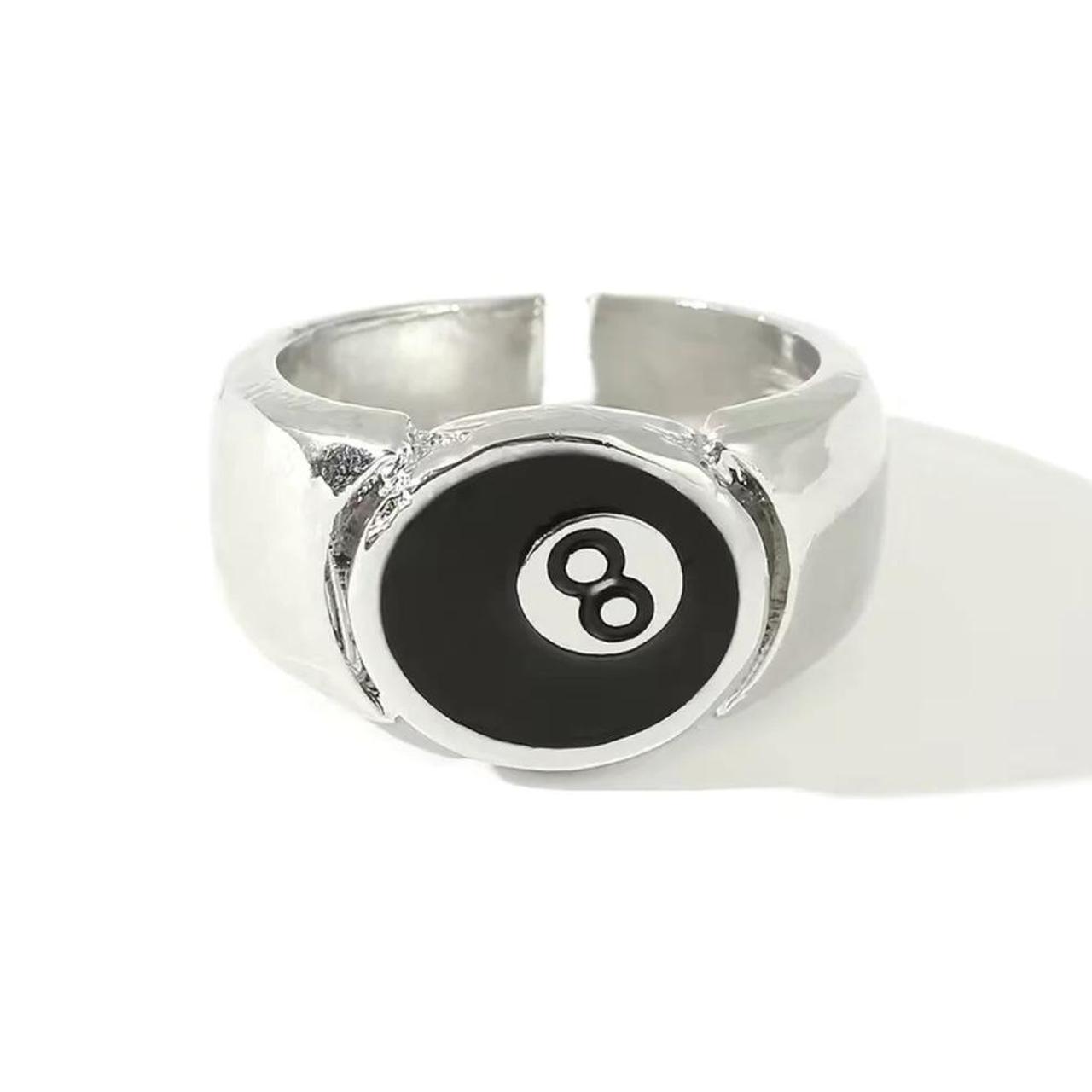 8 Ball ring 🎱 | Size 8 | Brand new Check out my... - Depop