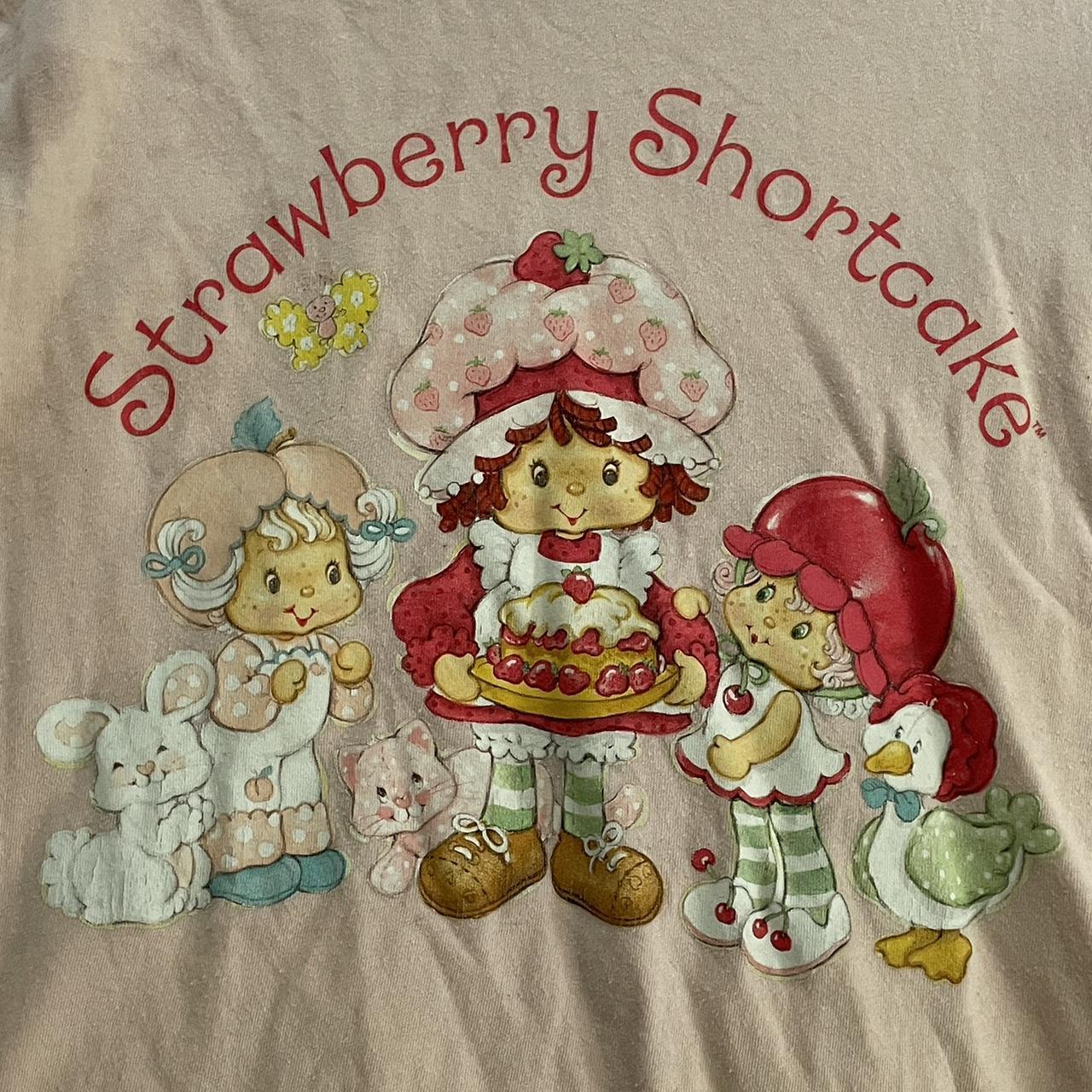 Strawberry shortcake adult size t-shirt 🍓 has a few... - Depop
