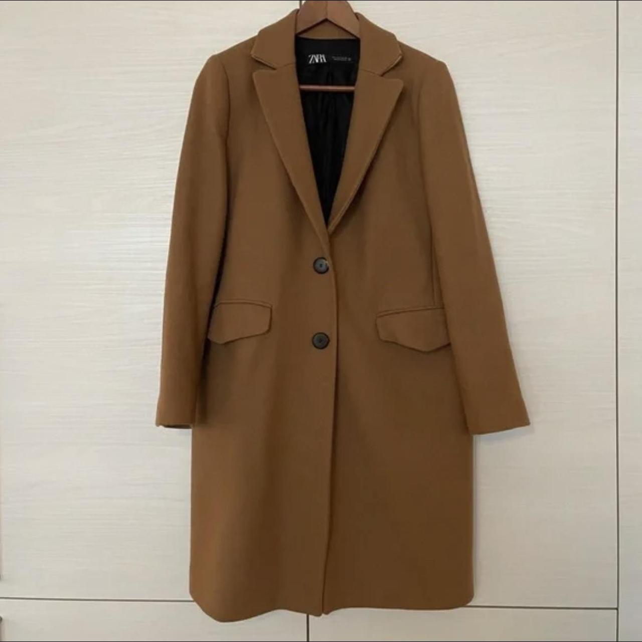 Zara women’s coat size small excellent condition - Depop