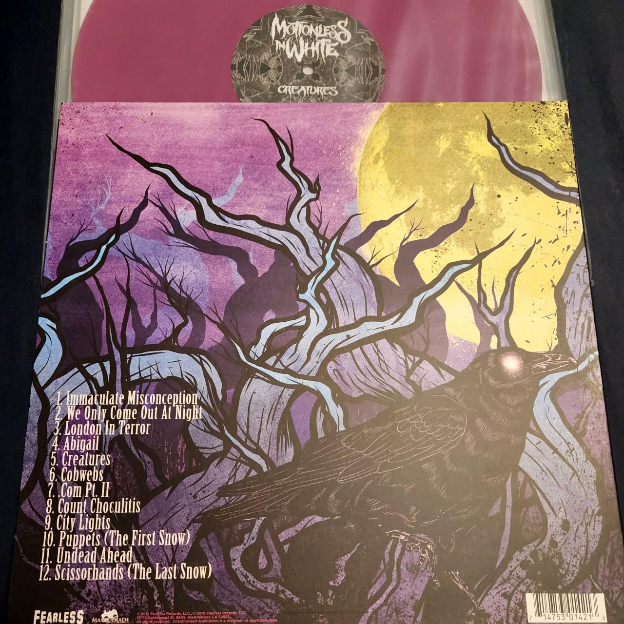 Motionless In White - Creatures vinyl Excellent... - Depop