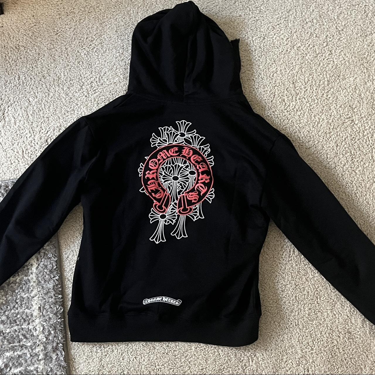 Chrome Hearts jacket size medium horse shoe flower... - Depop