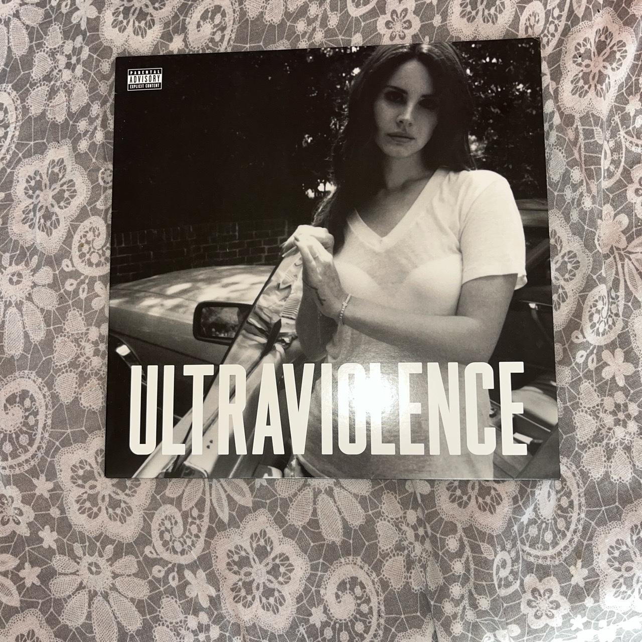 ultraviolence black pressing!! POSTER IS RIPPED i... - Depop