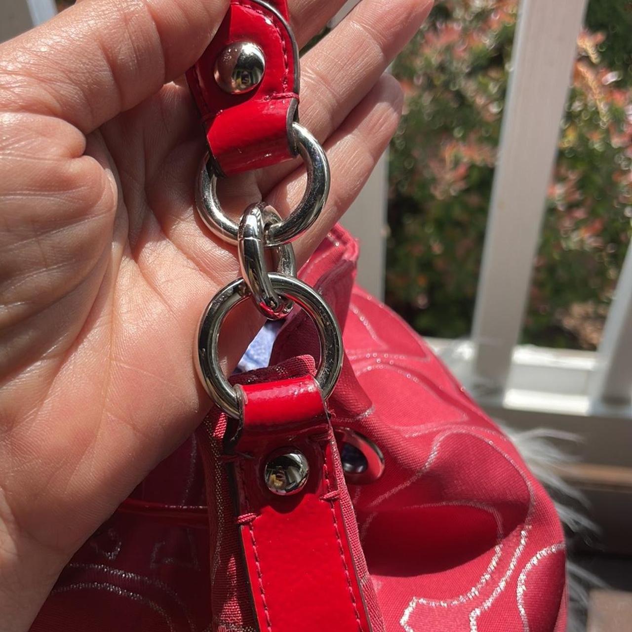 Coach pull string bucket bag | Depop