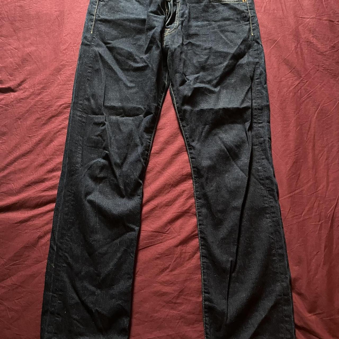 Levi’s dark blue 501 32 32 practically brand new... - Depop