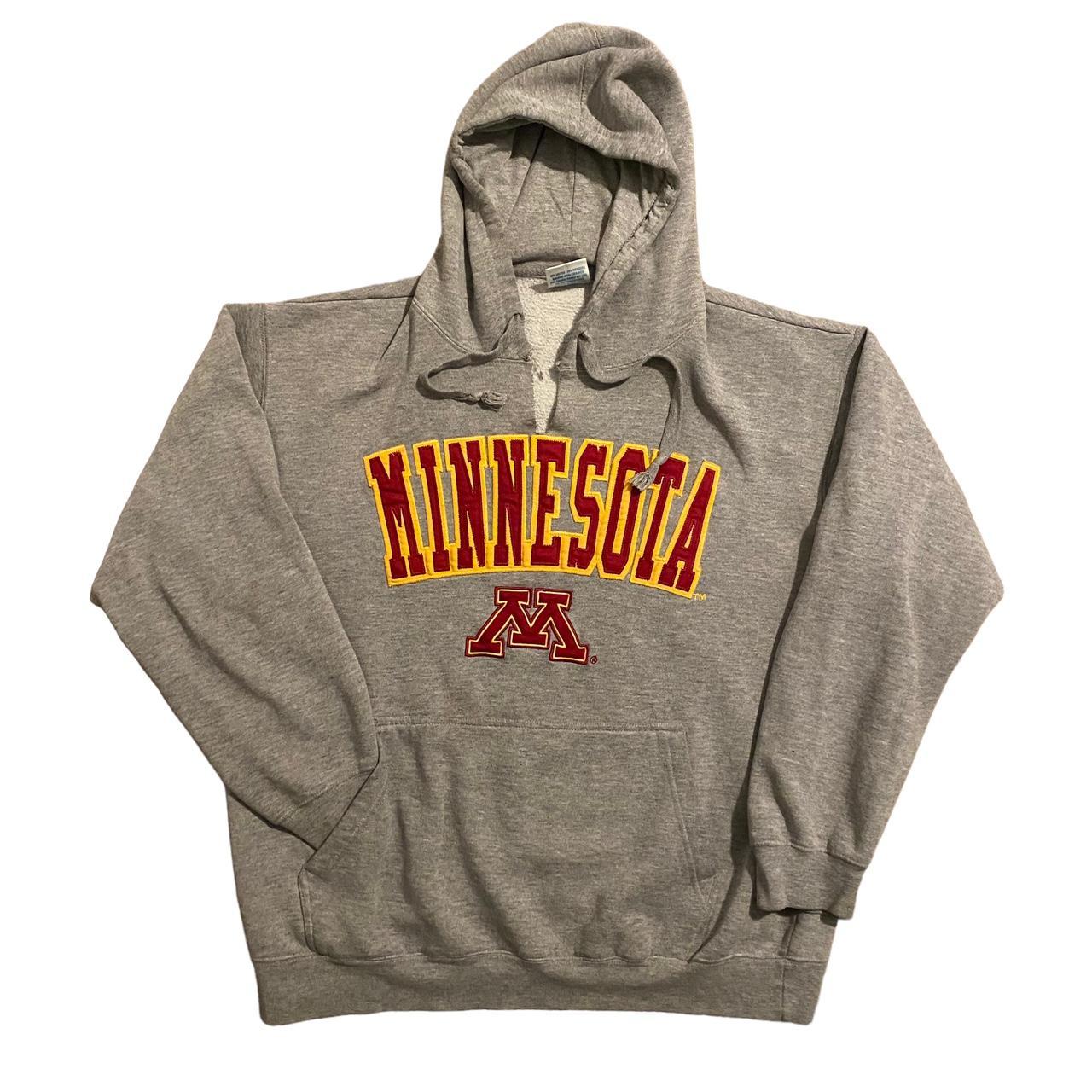 University of Minnesota Hoodie size- adult L pit... - Depop