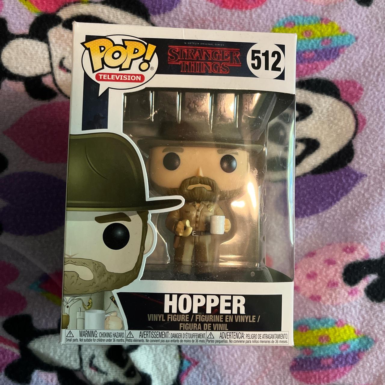 Stranger Things Hopper Funko Pop Minor damage on... - Depop