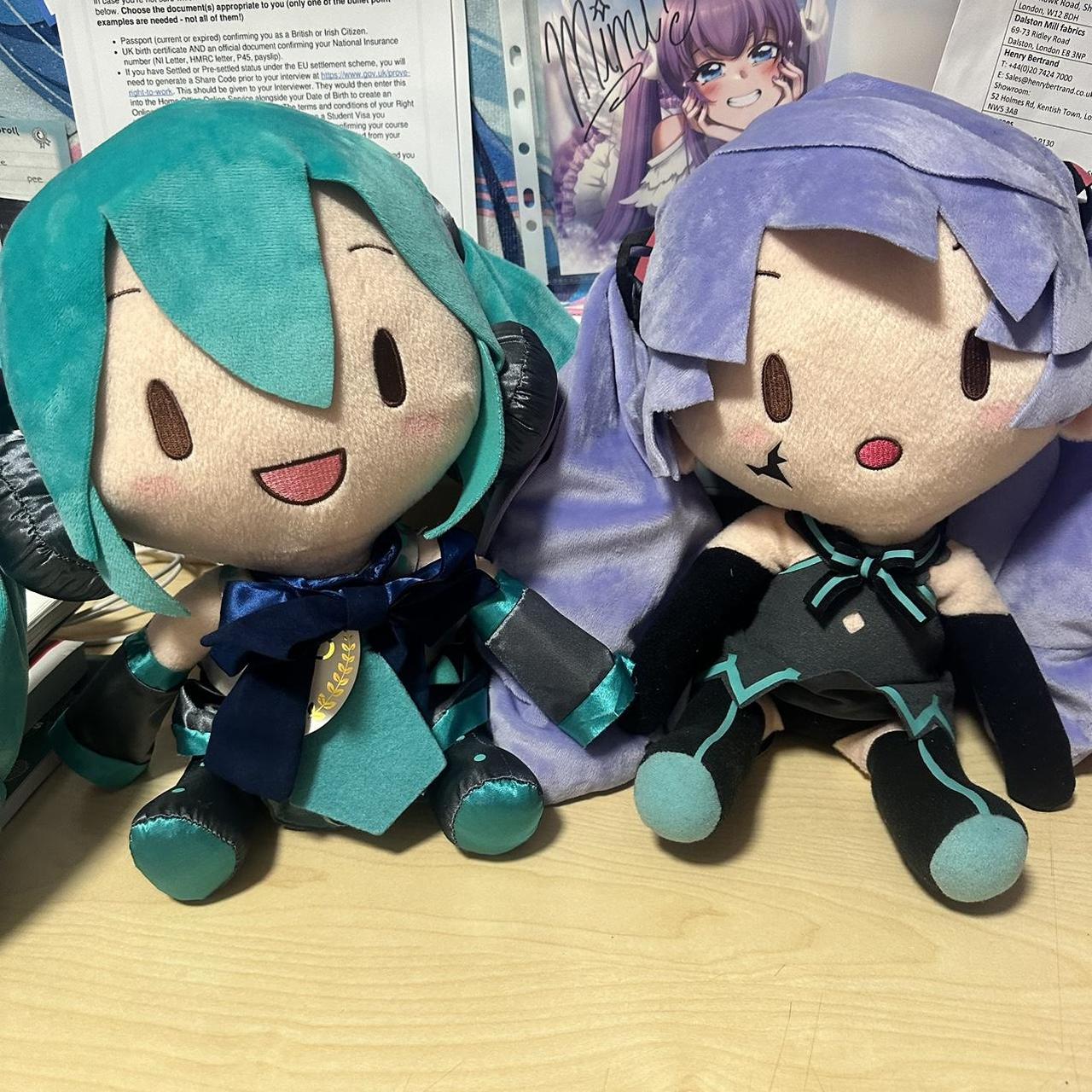Miku Hatsune Anime Vocaloid Plushie Bundle - Depop