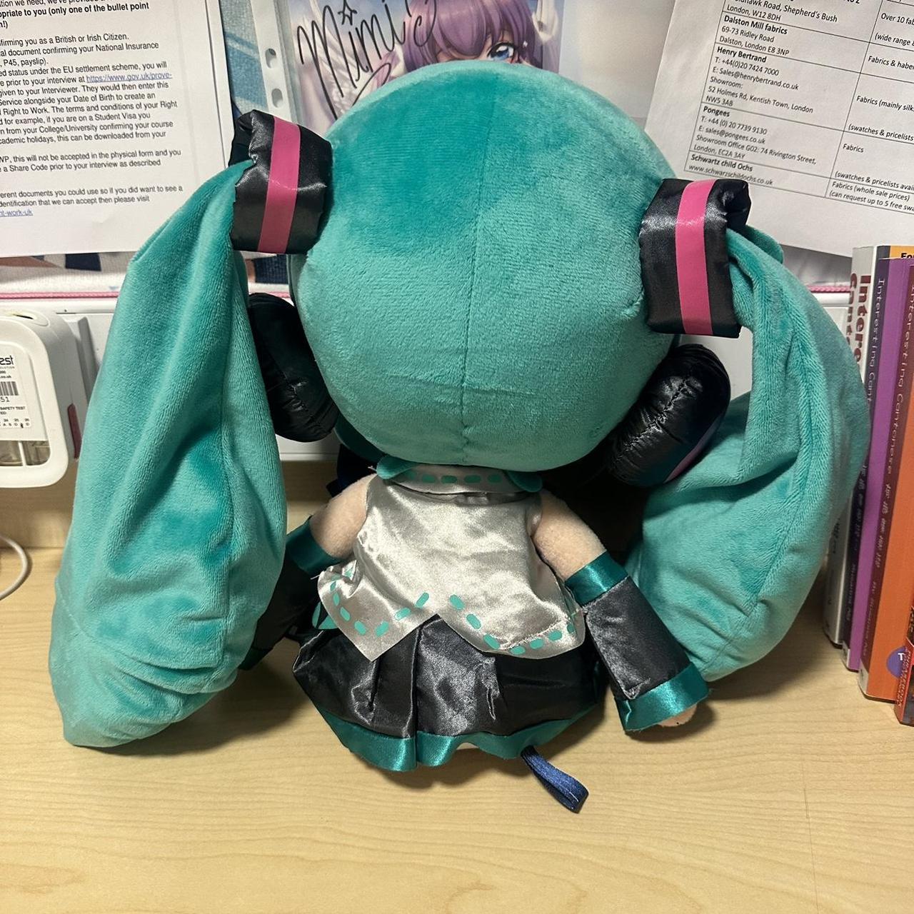 Miku Hatsune Anime Vocaloid Plushie Bundle - Depop