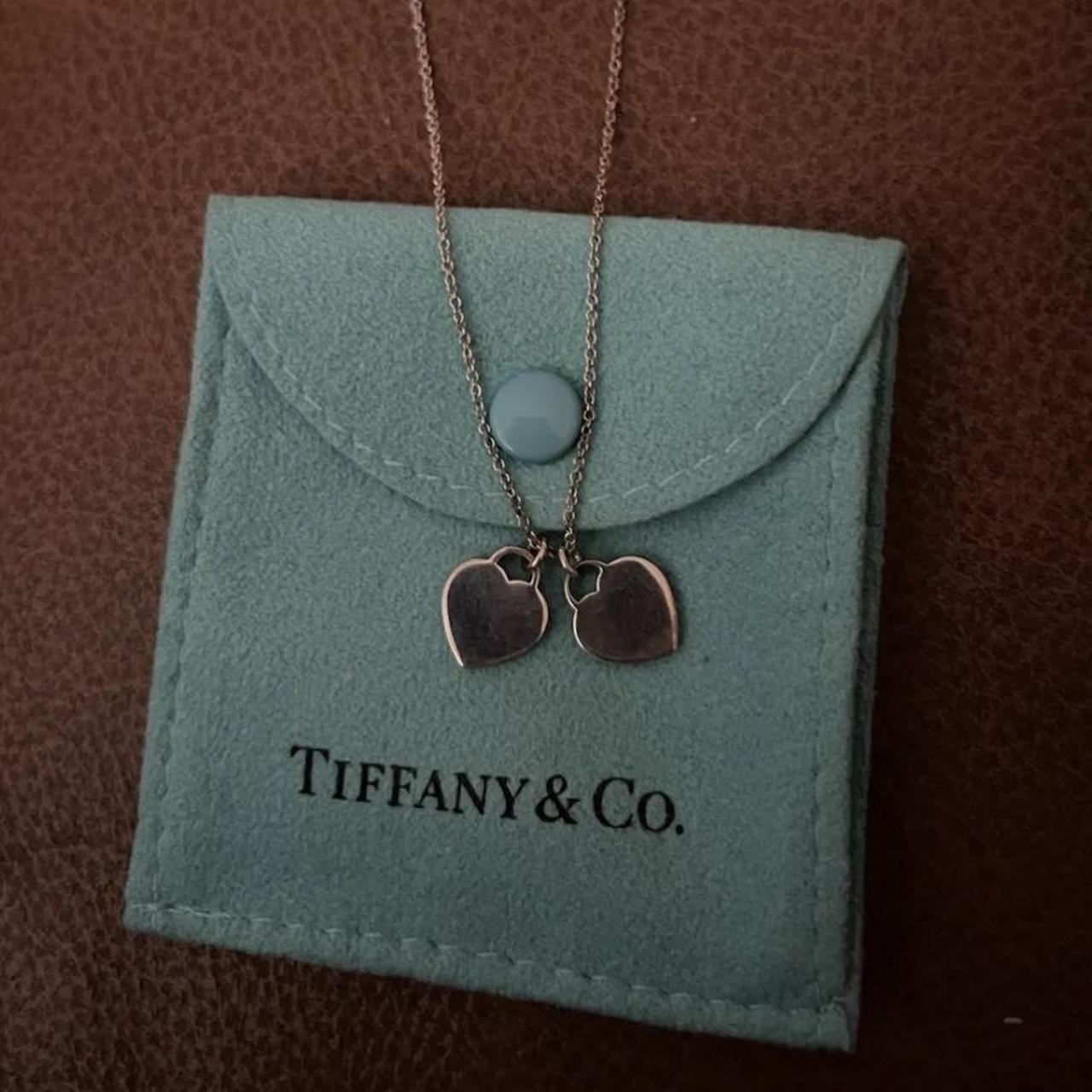 Tiffany & Co. Women's Silver and Blue Jewellery | Depop