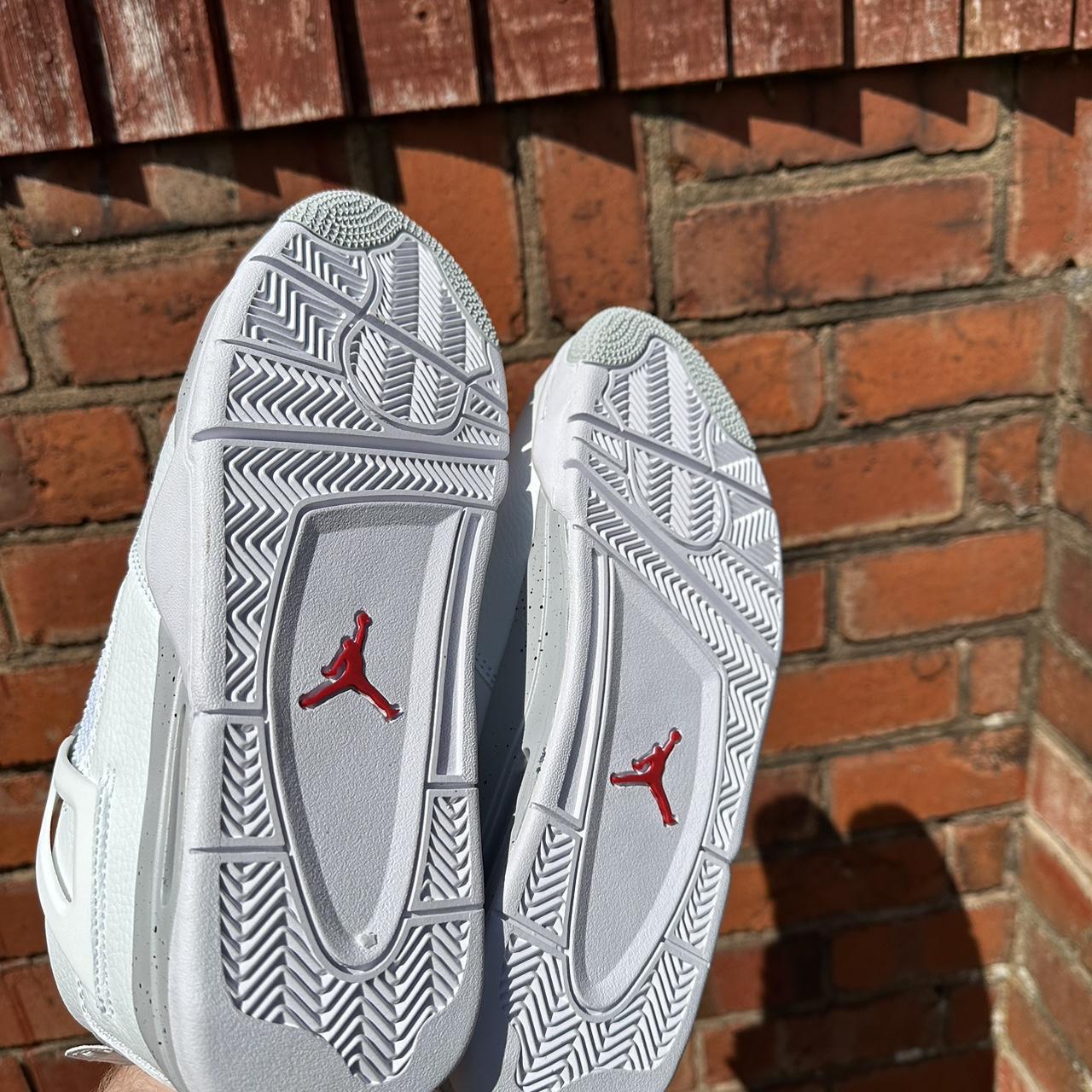 Jordan 4s white oreo Uk 9 men’s No box #jordan4... - Depop