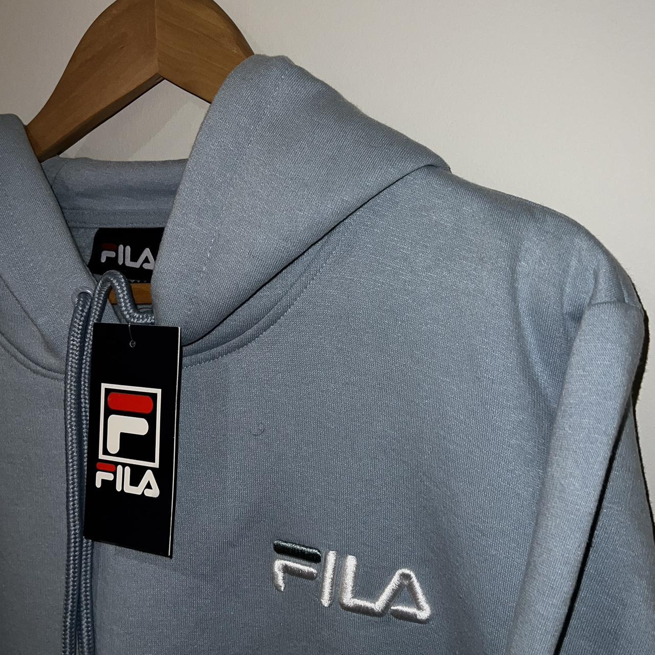 🚨 BRAND NEW Fila Hoodie!! 🚨 New women’s baby blue... - Depop