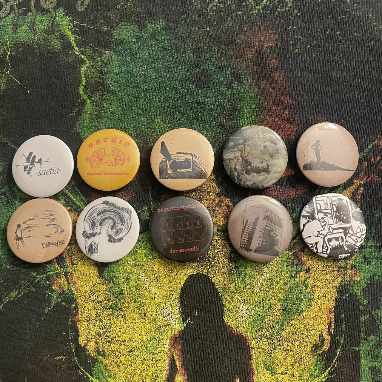 Skramz Midwest Emo Diy Bands Pins Custom Made With Depop