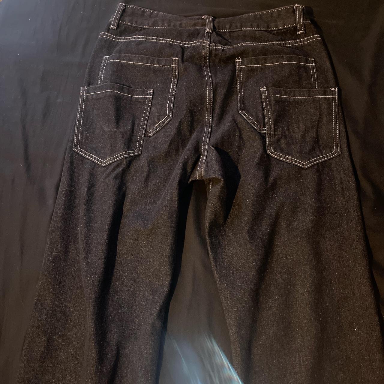 4 Back Pocket Pants. Double Knee. Baggy size 33 - Depop