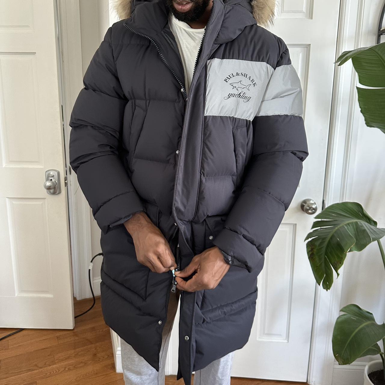 Paul & Shark puffer jacket Not heavy but very warm... - Depop