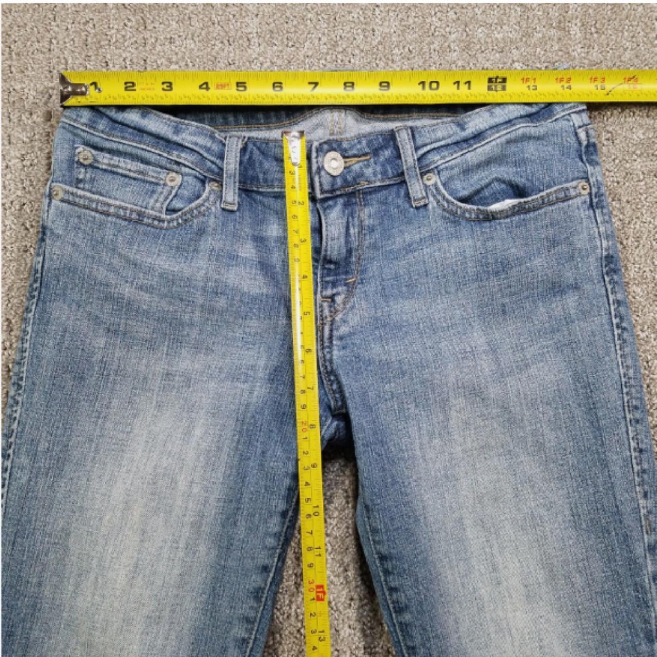 LEVIS Jeans Womens size 6 Blue 531 Skinny Faded... - Depop